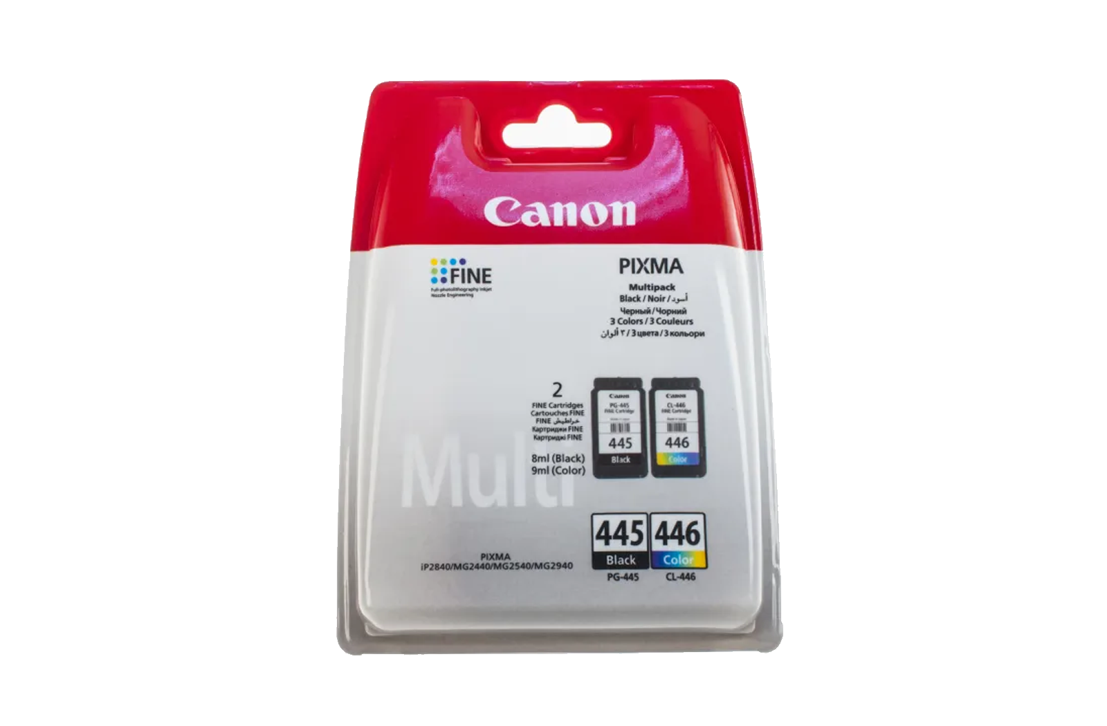 Комплект картриджей Canon PG-445 Black + CL-446 Color — оригинальные ...